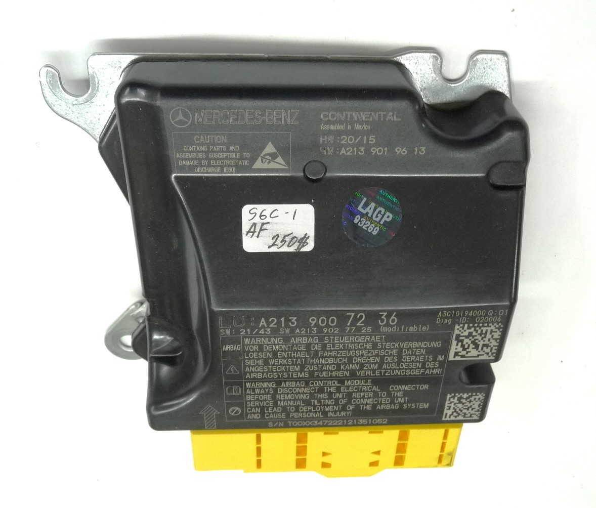 2023 Mercedes Benz AMG GT 43 Safety Control Module A2139007236 OEM A1 ...