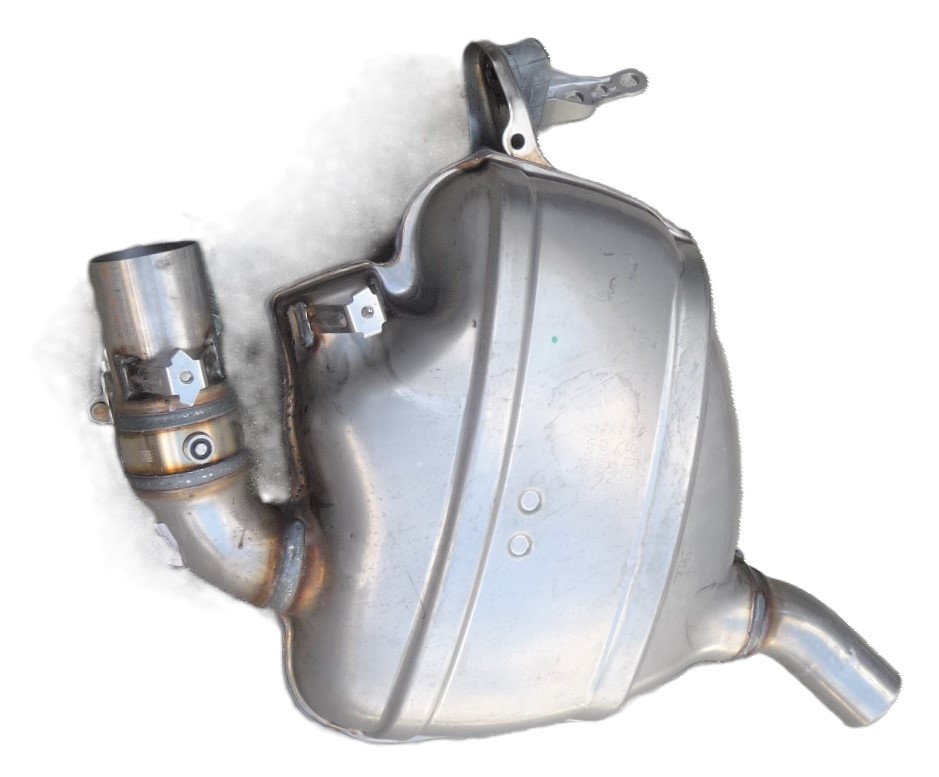 2022-2023 Porsche Macan Exhaust Muffler, Left Rear 95B253601BY OEM A1 ...