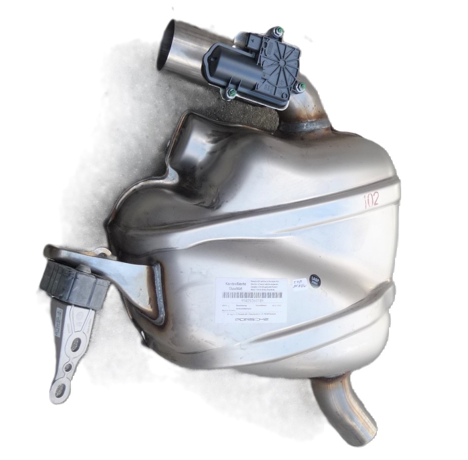 2022-2023 Porsche Macan Exhaust Muffler, Left Rear 95B253601BY OEM A1 ...