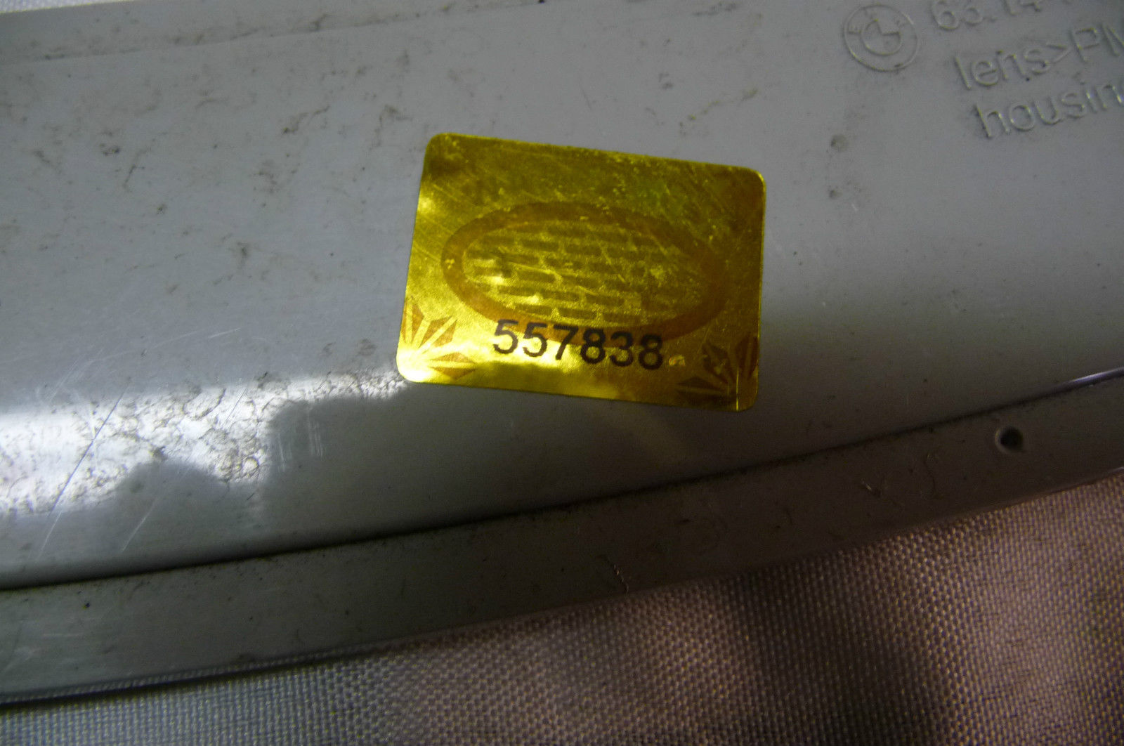 BMW 5 6 Series Driver Left Side Reflector Side Marker 63147203265 OEM ...