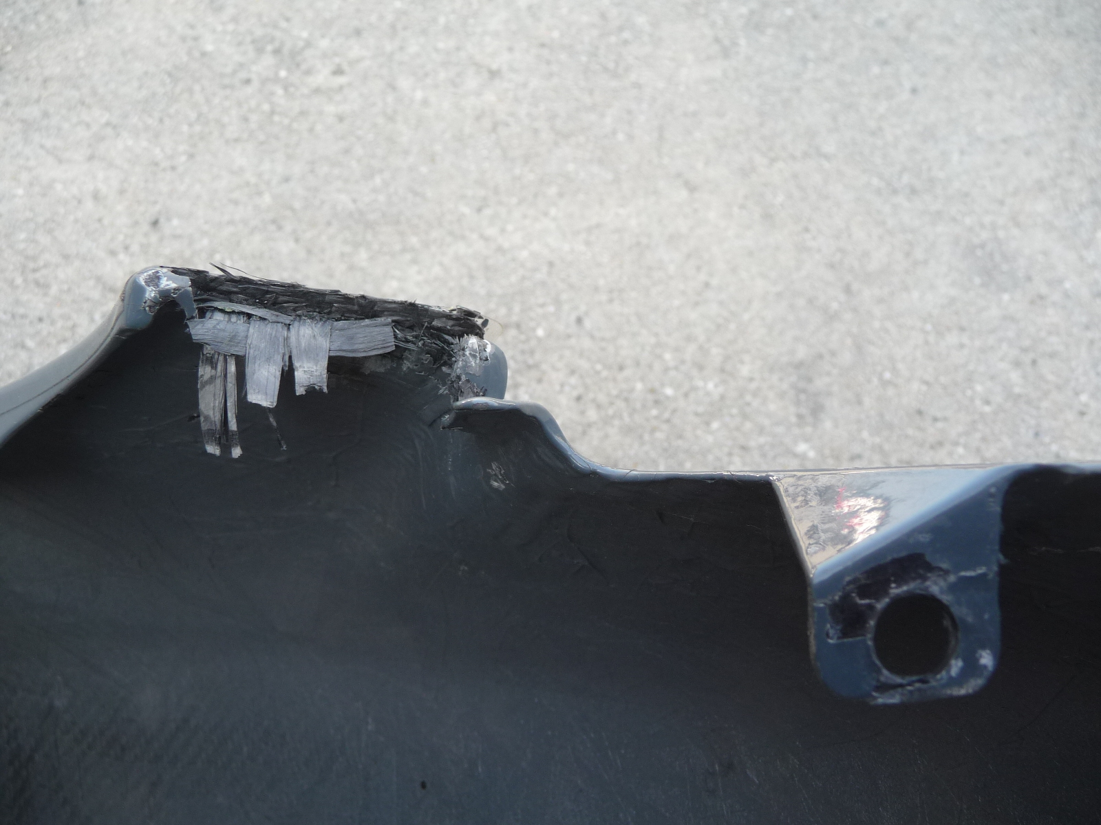 2016-17 McLaren 675LT Front Bumper Upper Molding Cover 1211A9814RP ...