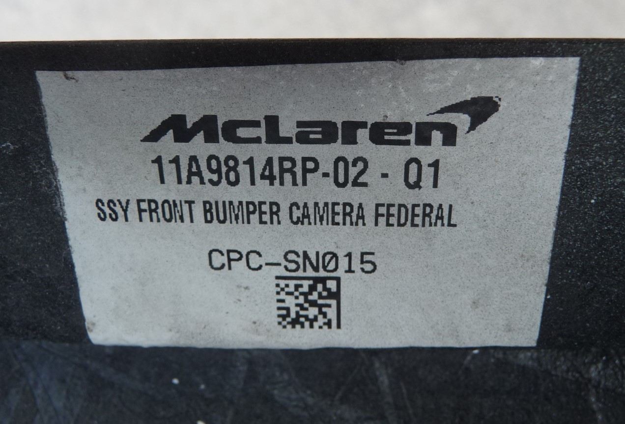 2016-17 McLaren 675LT Front Bumper Upper Molding Cover 1211A9814RP ...