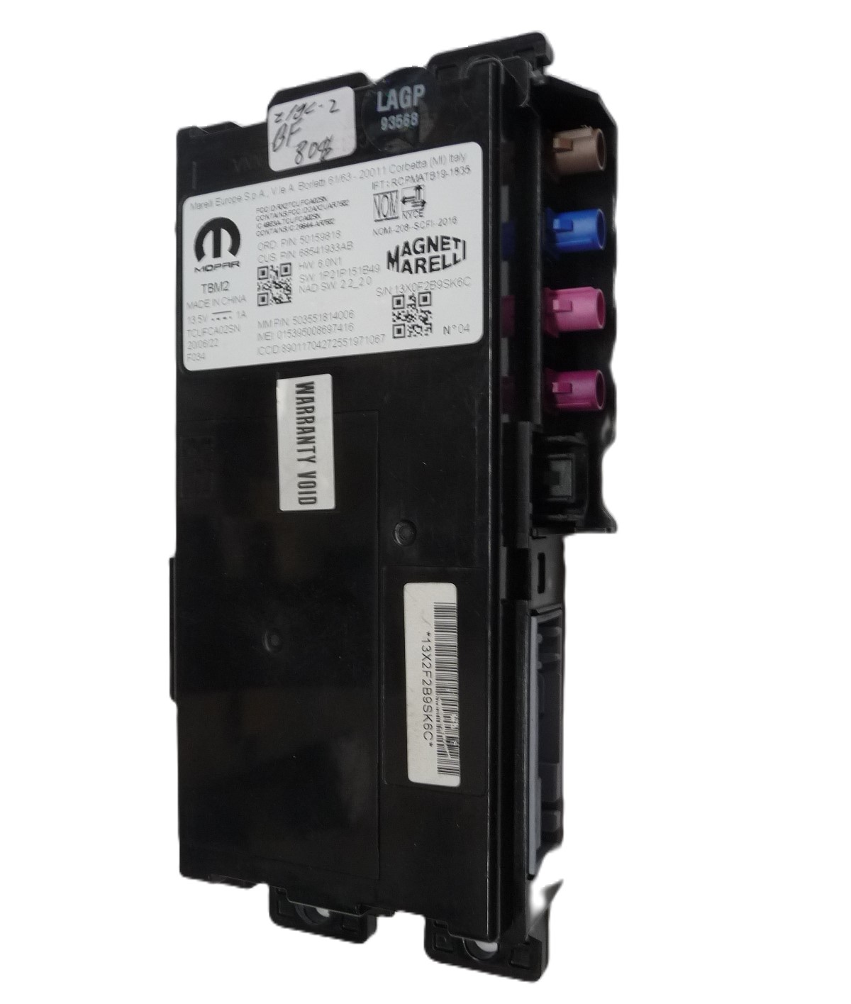 2022-2023 Ram 1500 Telematics Control Module 68541933AB OEM A1 | LA ...