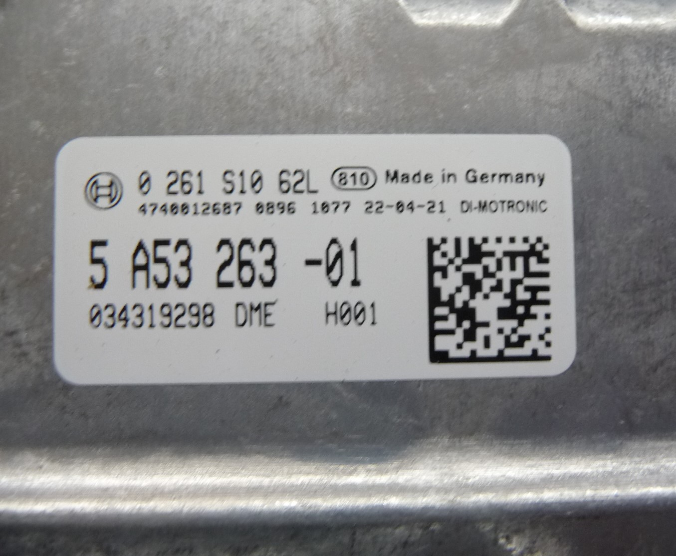 2021-2025 BMW M5 X6 Base Control Module DME 12145A53263 OEM A1 | LA ...