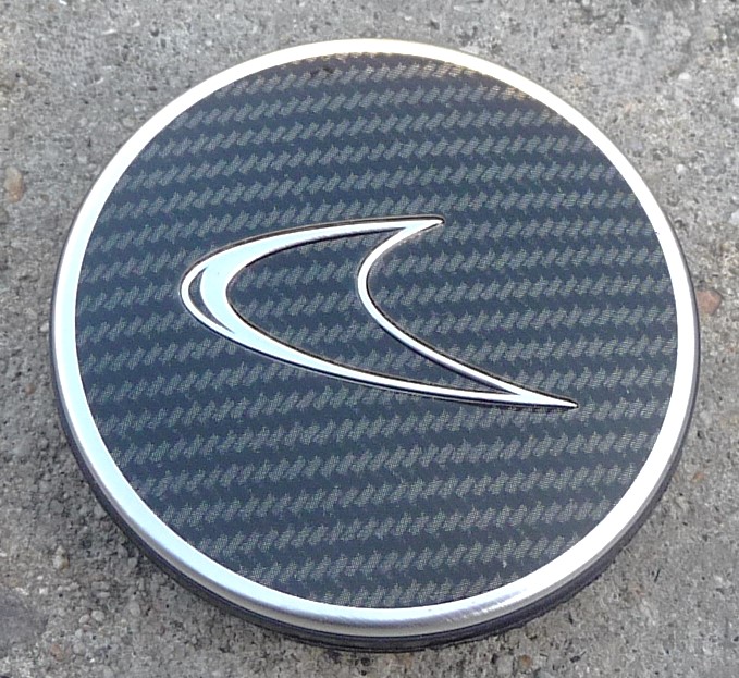 2012-2016 Mclaren MP4-12C 650s Black Carbon Fiber Wheel Hub Cap ...