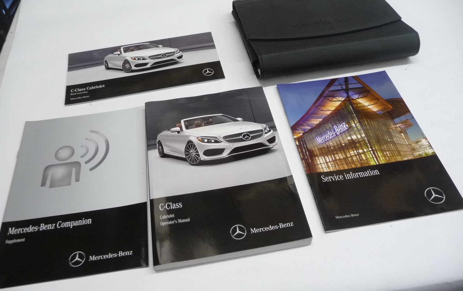 2017 Mercedes Benz W205 C300 Convertible Information Service Book ...