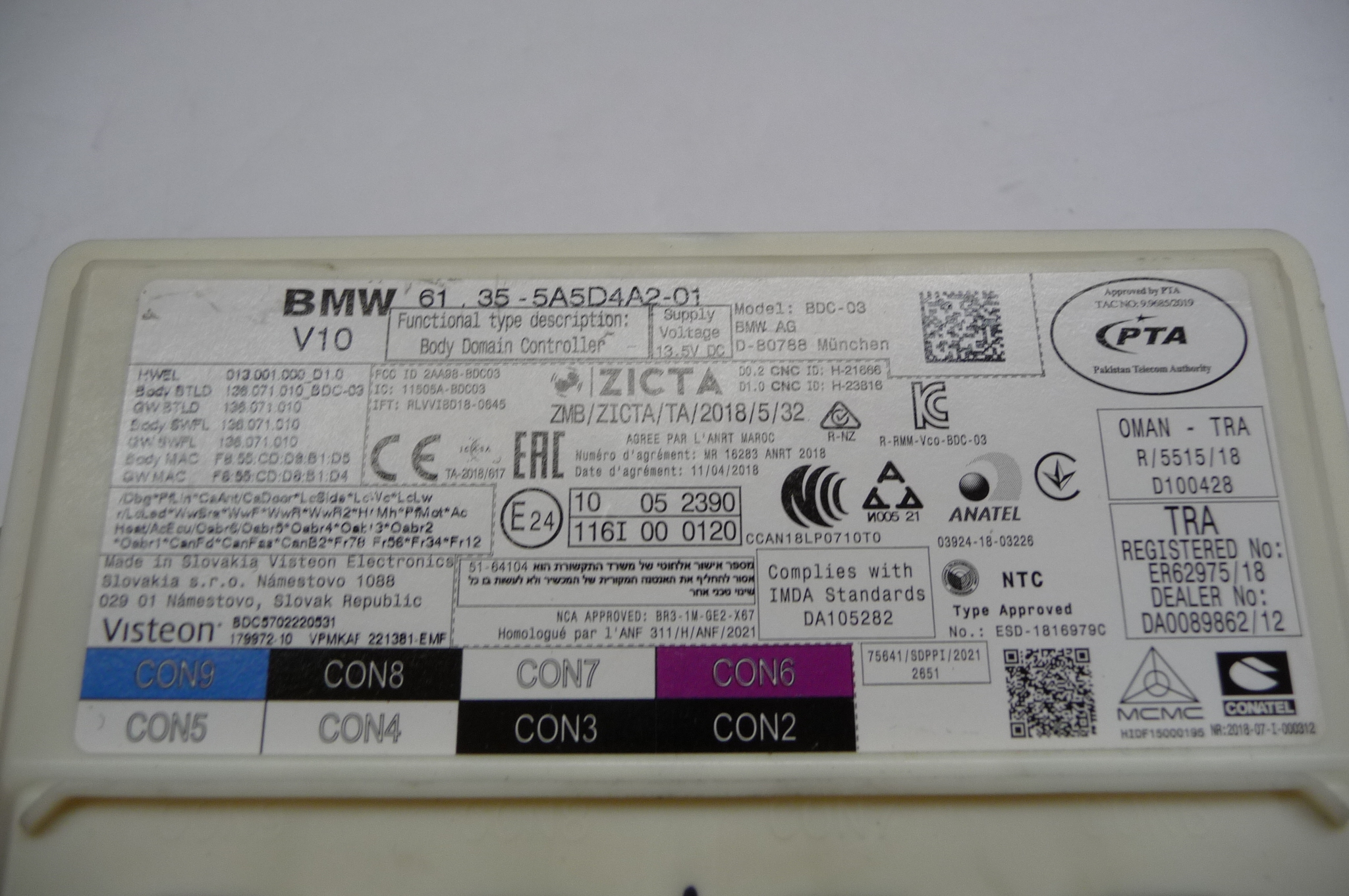 2021-2022 BMW 430i G22 G20 330i FEM Body Domain Control Module ...