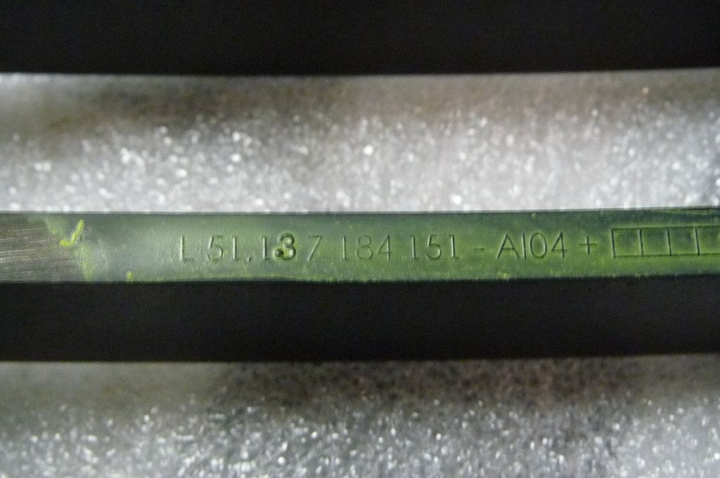 BMW 7 Series Front Left Grill Grille 51117184151 OEM OE | LA Global Parts