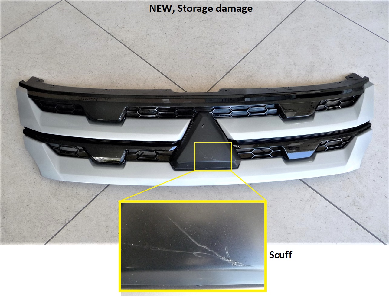 2020-2022 Mitsubishi Outlander Sport ASX RVR Front Upper Chrome Black ...