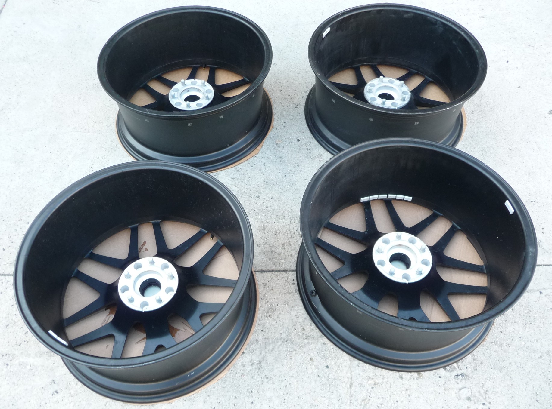 2019-2024 Mercedes Benz G63 G550 W463 22"X10 Forged Black Riml Set ...