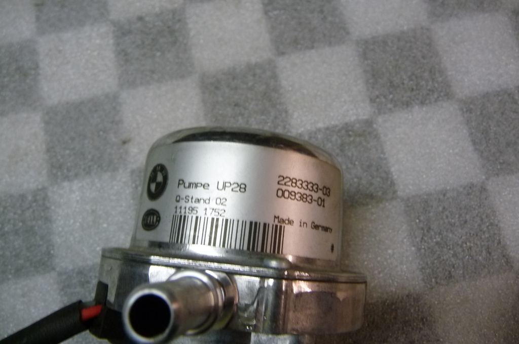BMW M3 Brake Servo Unit Vacuum Pump Pupme UP28 Q-Stand02 34332283333 ...