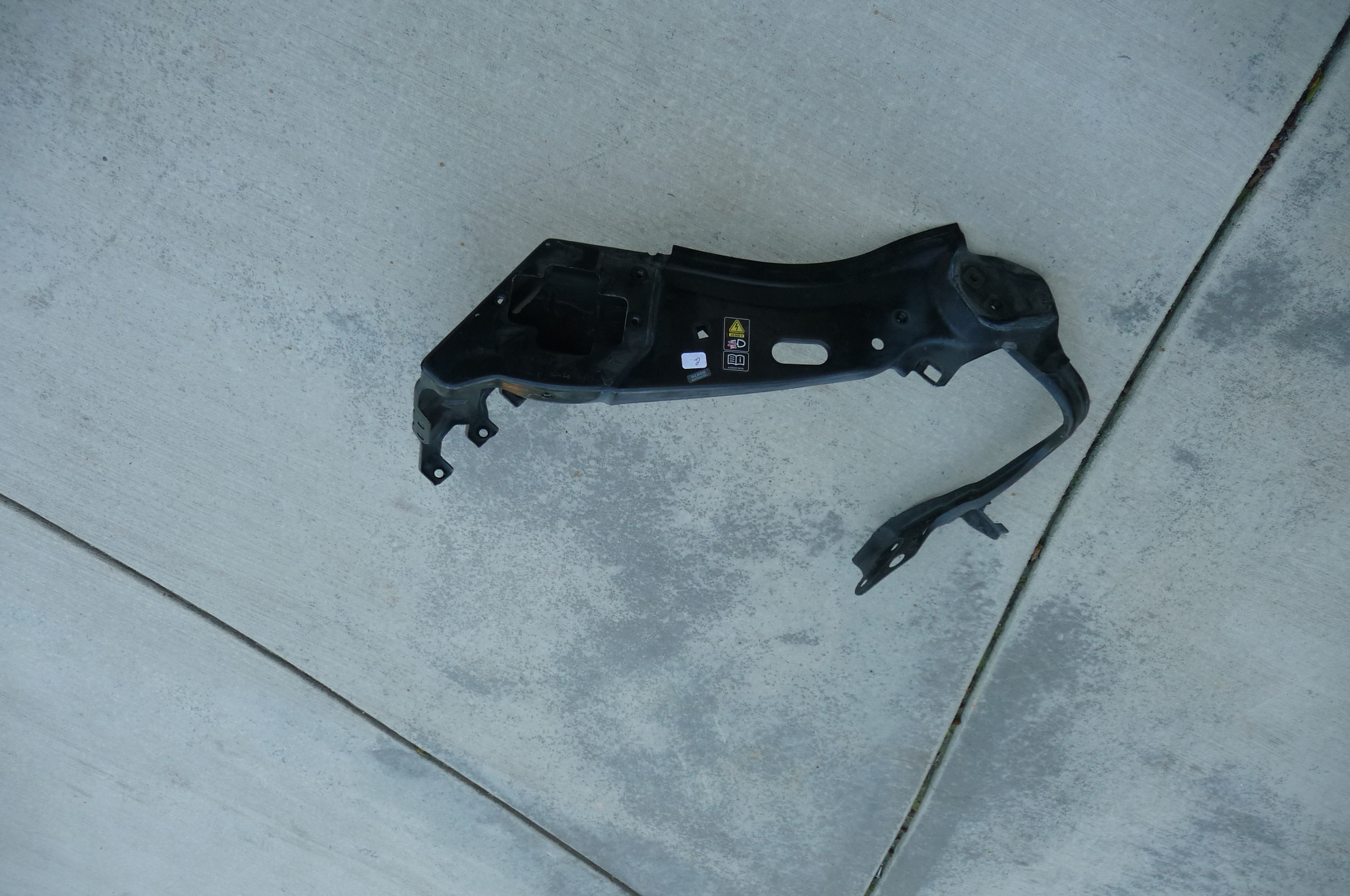 Mercedes Benz S Class Left Headlight Lamp Reinforcement Support A ...