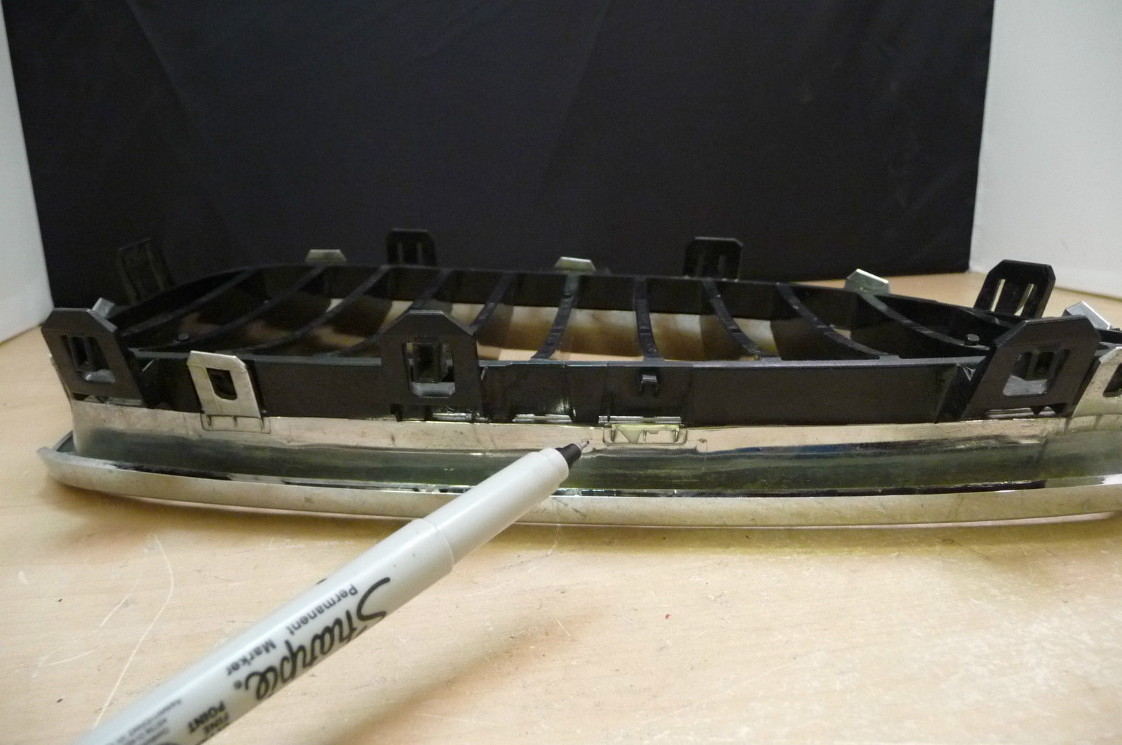 BMW 5 Series E60 Front Left LH Grill Grille Kidney SCHWARZ 51137027061 ...