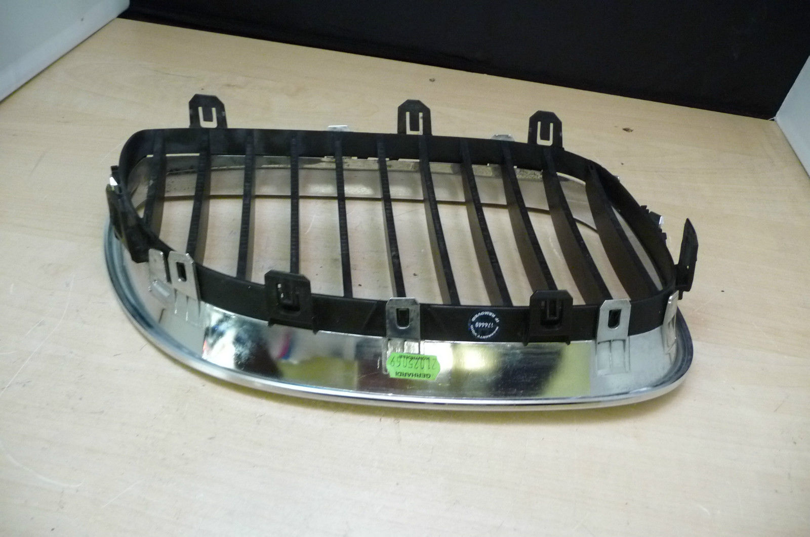 BMW 5 Series E60 Front Left LH Grill Grille Kidney SCHWARZ 51137027061 ...