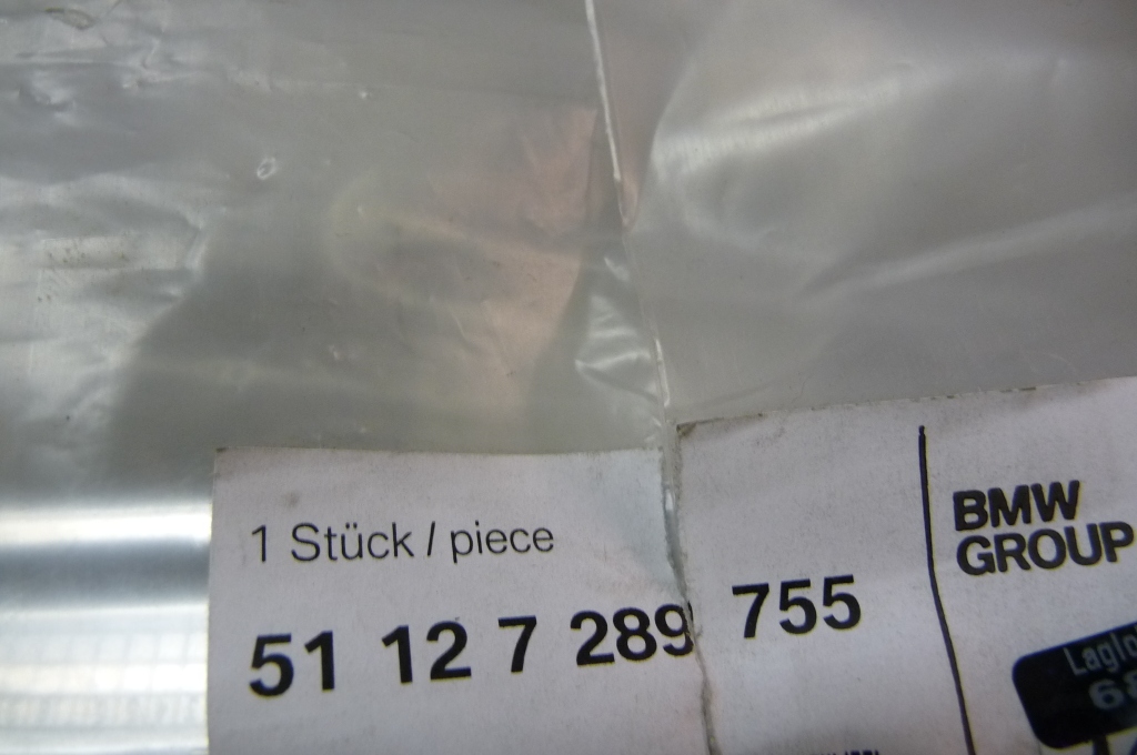 BMW 3 Series Rear Bumper Chrome Trim Strip LUXURY LINE -NEW ...