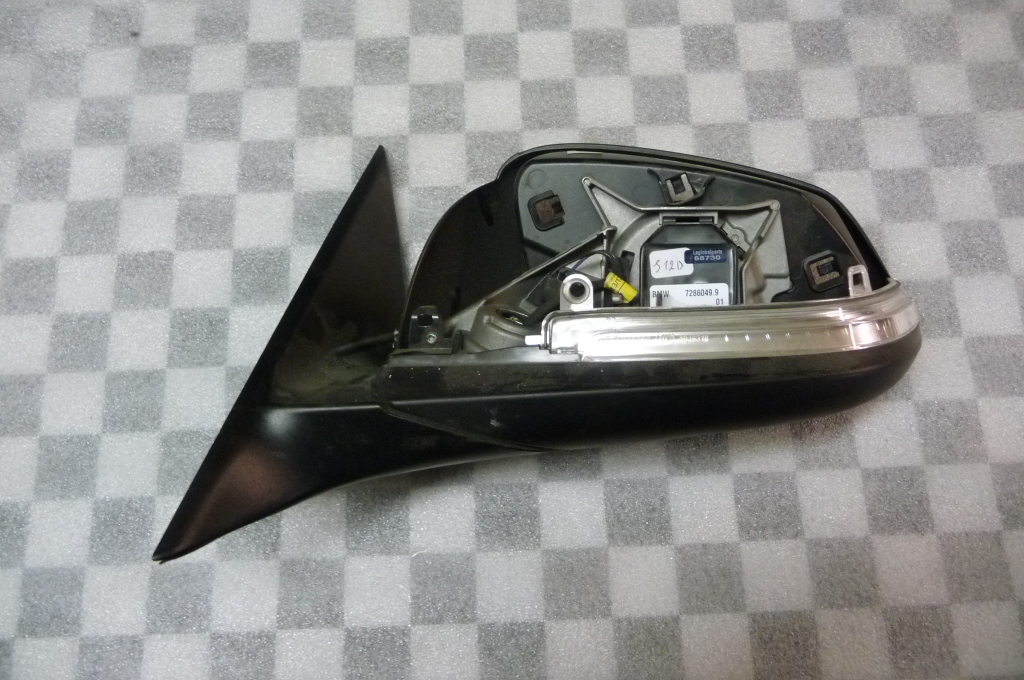 BMW 3 Series Front Left Exterior Outside Rear view Mirror w/o Glass ...
