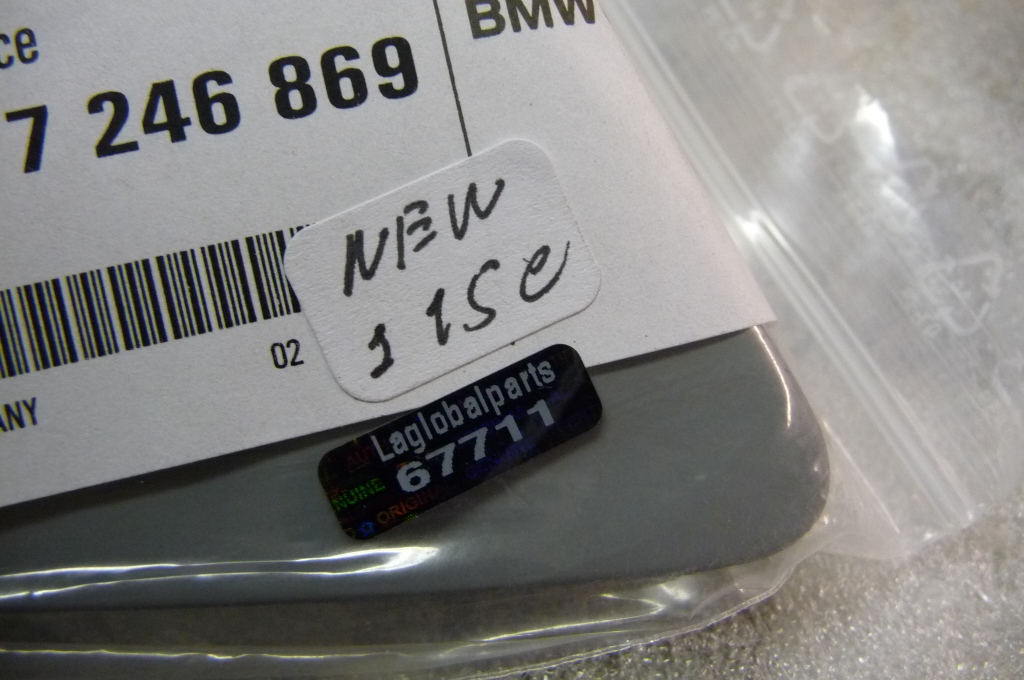 BMW 5 Series Front Bumper Headlight Washer Left Cover -NEW- 51117246869 ...
