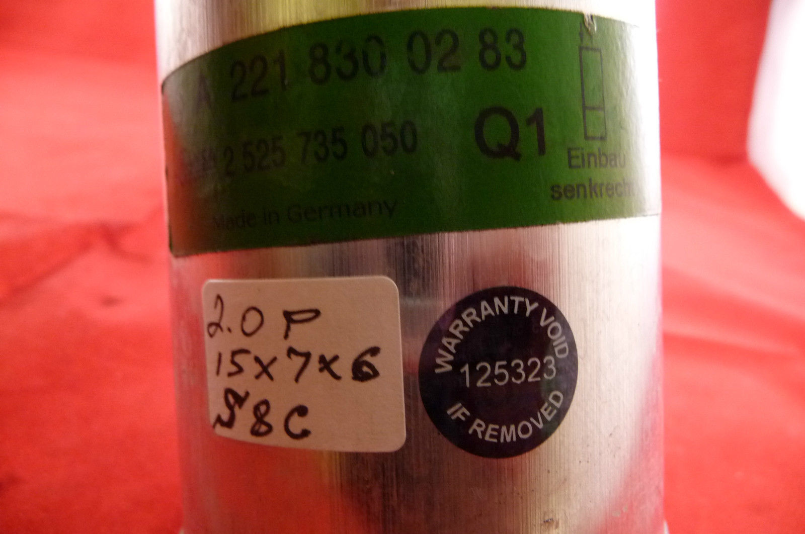 Mercedes Benz S550 CL500 AC Dryer A 2218300283 OEM OE | LA Global Parts