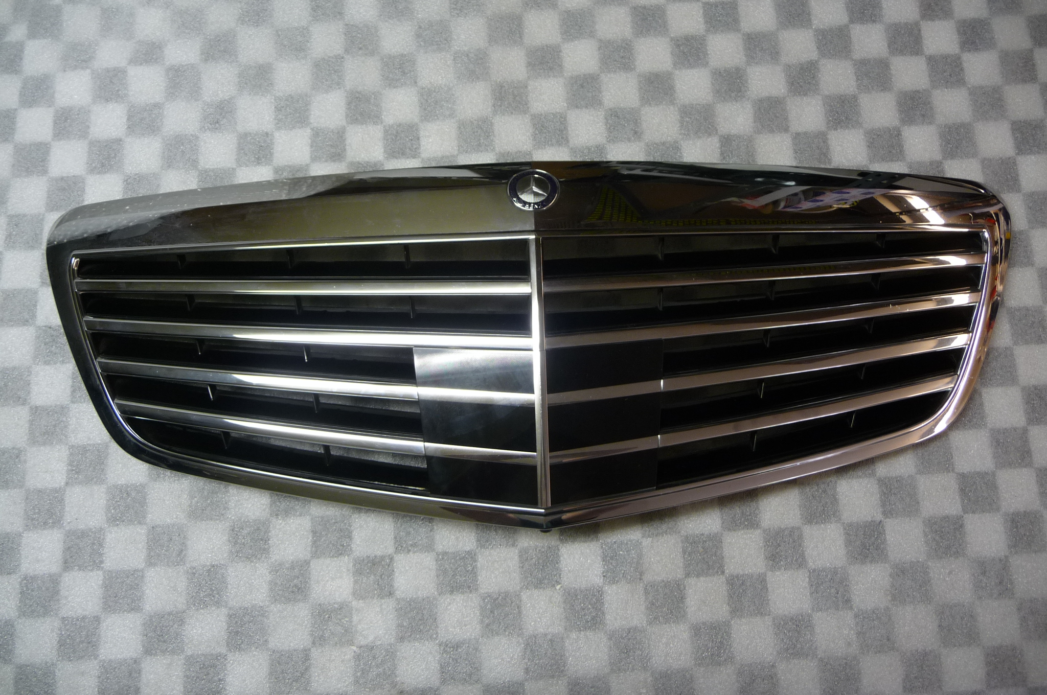 Mercedes Benz S Class W221 Front Grille w/Distronic Cruise Control ...