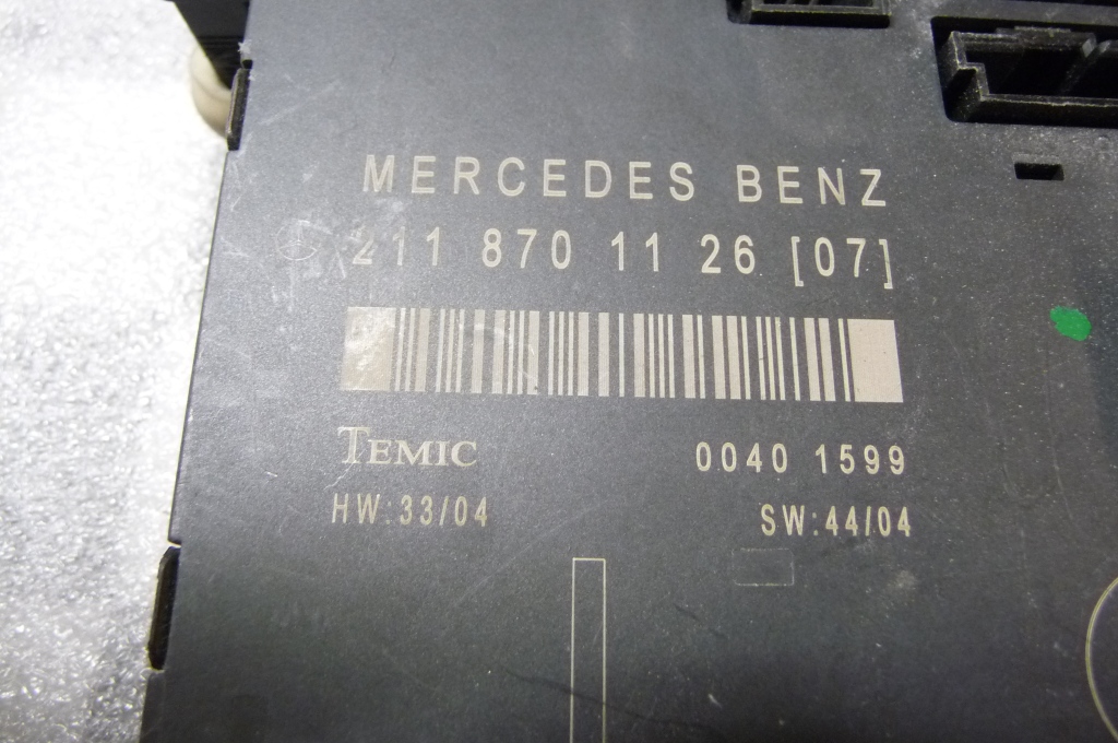 Mercedes Benz E Front Left Driver Door Control Module Unit [07] A ...