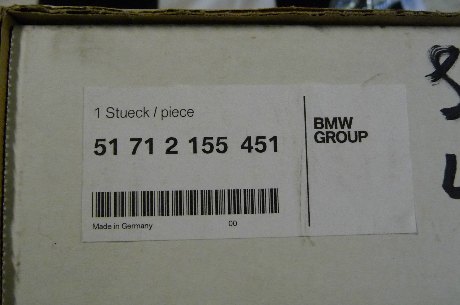 BMW 3 Series Trim Grill Black Left 51712155451 OEM OE | LA Global Parts