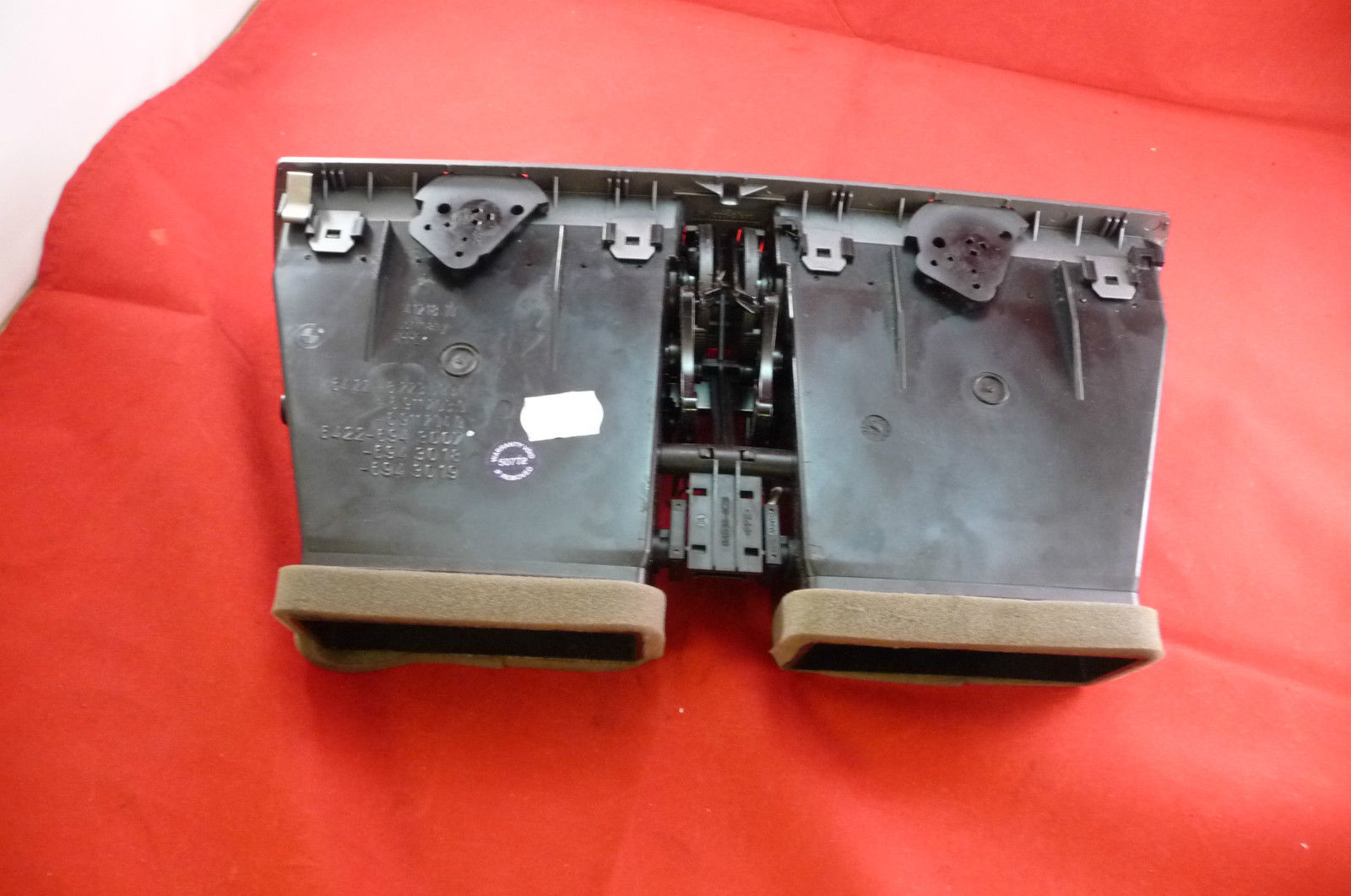 BMW 7 Series E65 E66 Front Vent Fresh Air Grille Center 64227007229 OEM ...